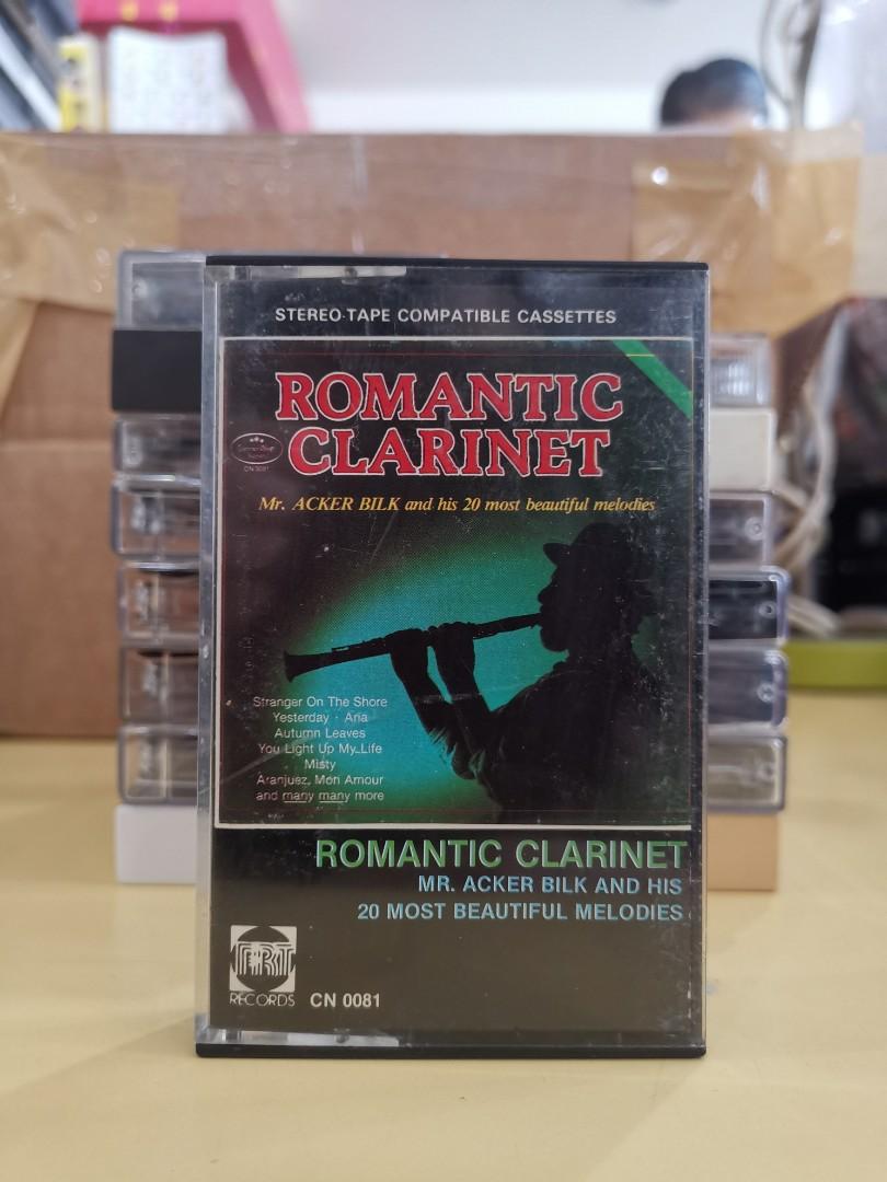 (Cassette) ROMANTIC CLARINET Mr.ACKER BILK and His 20 most beautiful ...