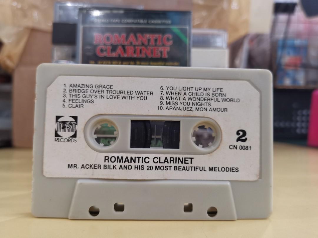 (Cassette) ROMANTIC CLARINET Mr.ACKER BILK and His 20 most beautiful ...