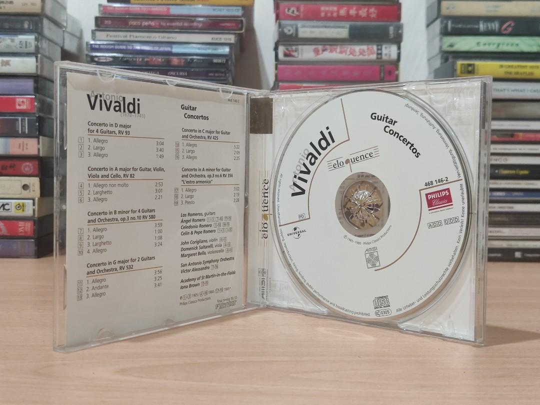(CD) Antonio Vivaldi Guitar Concertos , Hobbies & Toys, Music & Media ...