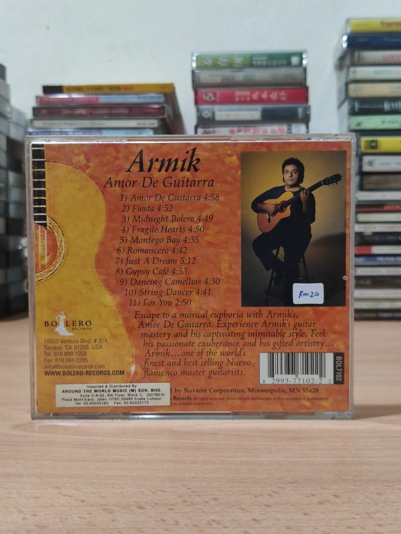 (CD) Armik Amor De Guitarra, Hobbies & Toys, Music & Media, CDs & DVDs ...