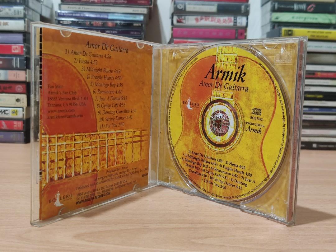 (CD) Armik Amor De Guitarra, Hobbies & Toys, Music & Media, CDs & DVDs ...