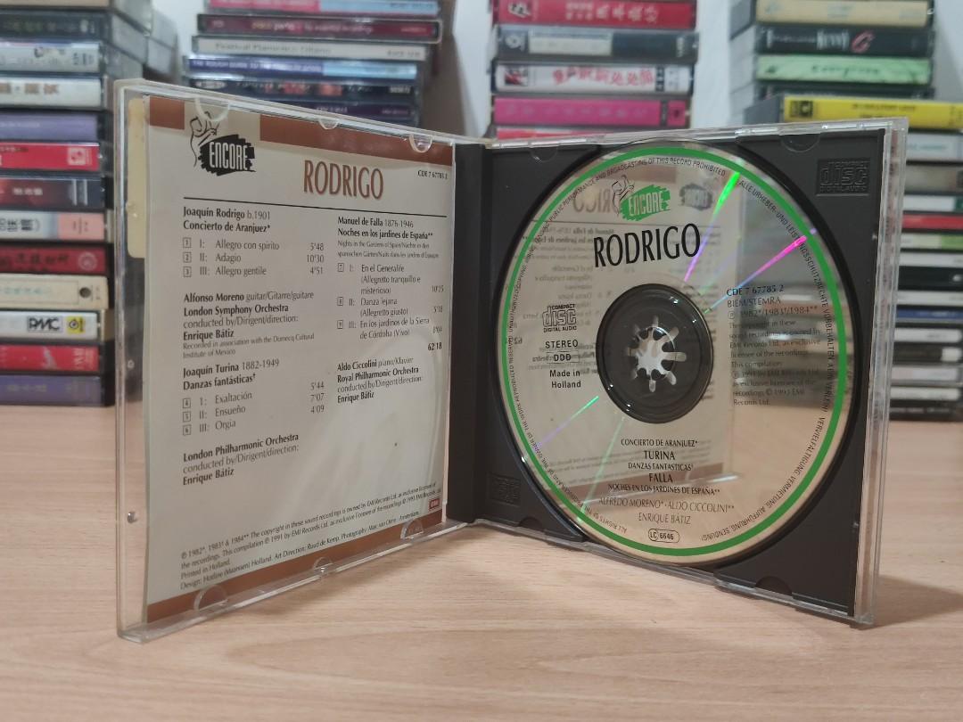 (CD) Rodrigo Concierto De Aranjuez Falla Noches En Los Jardines De ...