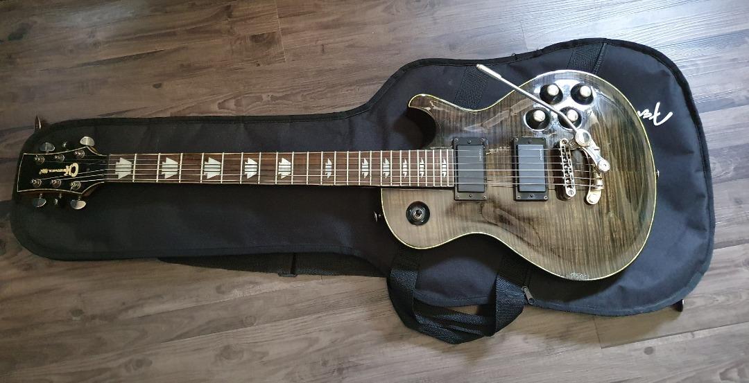Charvel DS1 Electric Guitar (Trans Black), Hobbies & Toys, Music ...