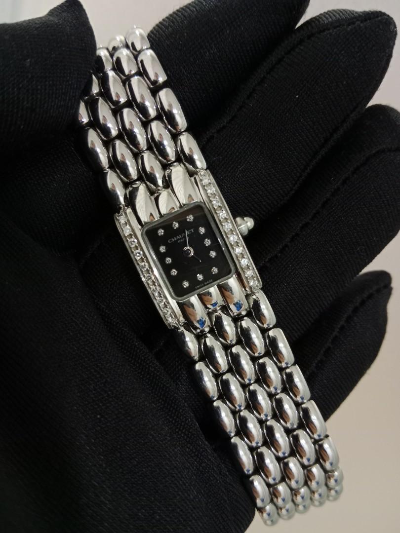 (Marked Down) Chaumet Khesis Diamond quartz ladies watch, Luxury ...