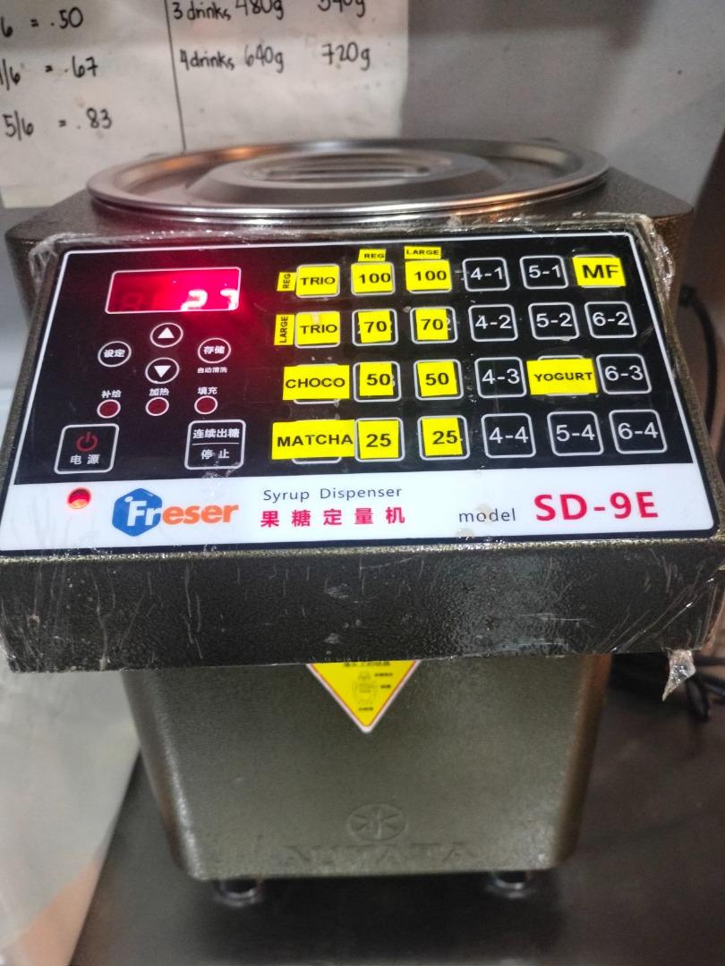 Ice Machine Ice Maker Bain Marie Fructose Machine Syrup Dispenser ...