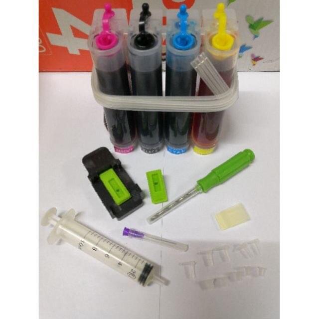 CISS for Canon inkjet printer (full set) with drill syringe absorb ...