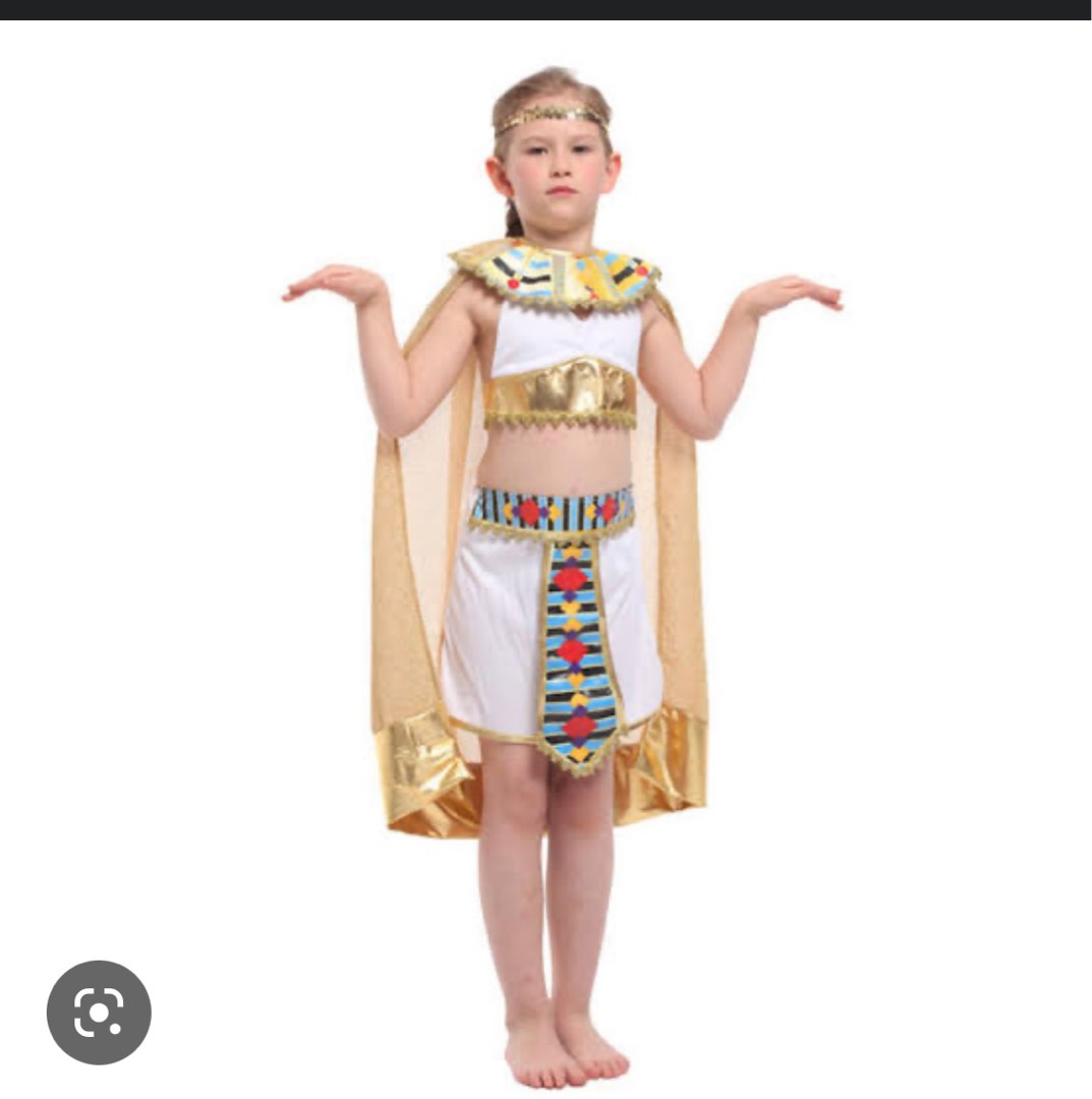 Cleopatra costume (EGYPT), Babies & Kids, Babies & Kids Fashion on ...