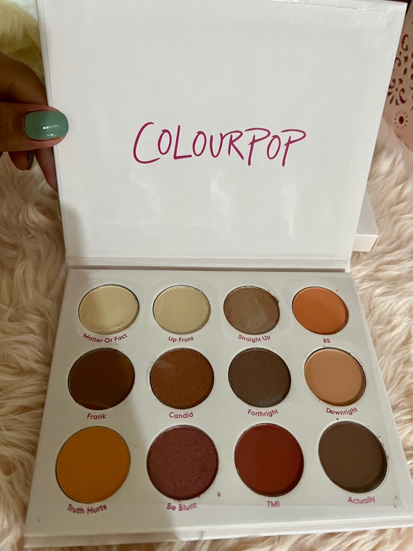 COLOURPOP GIVE IT TO ME STRAIGHT EYESHADOW PALETTE, Beauty & Personal ...