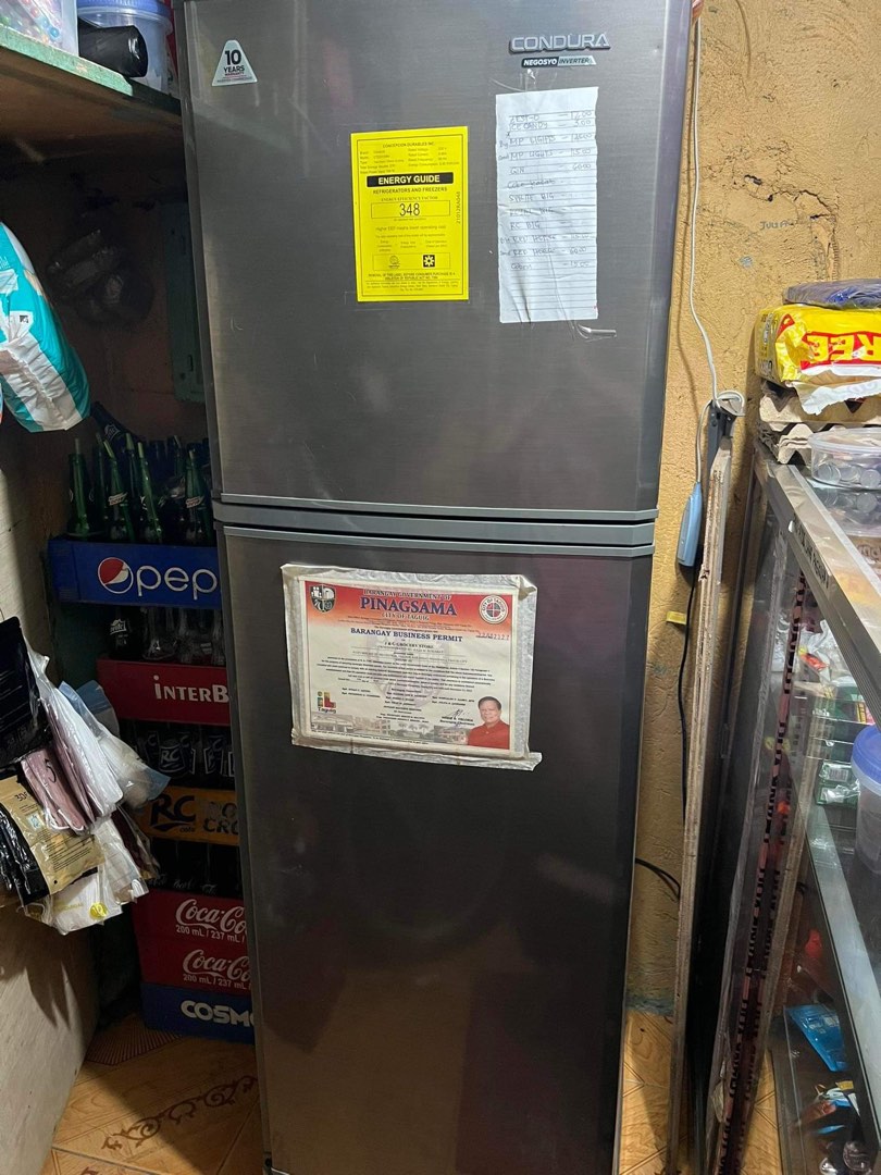 Condura negosyo inverter 9cubic ft., TV & Home Appliances, Kitchen ...