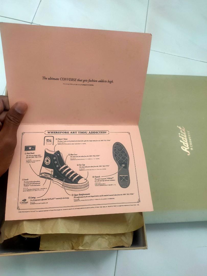 Converse addict (vibram) NOS, Men's Fashion, Footwear, Sneakers on ...