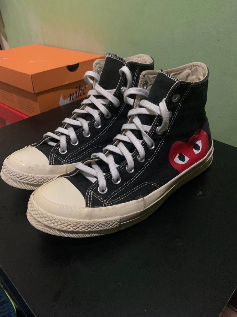 CONVERSE X CDG, Men's Fashion, Footwear, Sneakers on Carousell