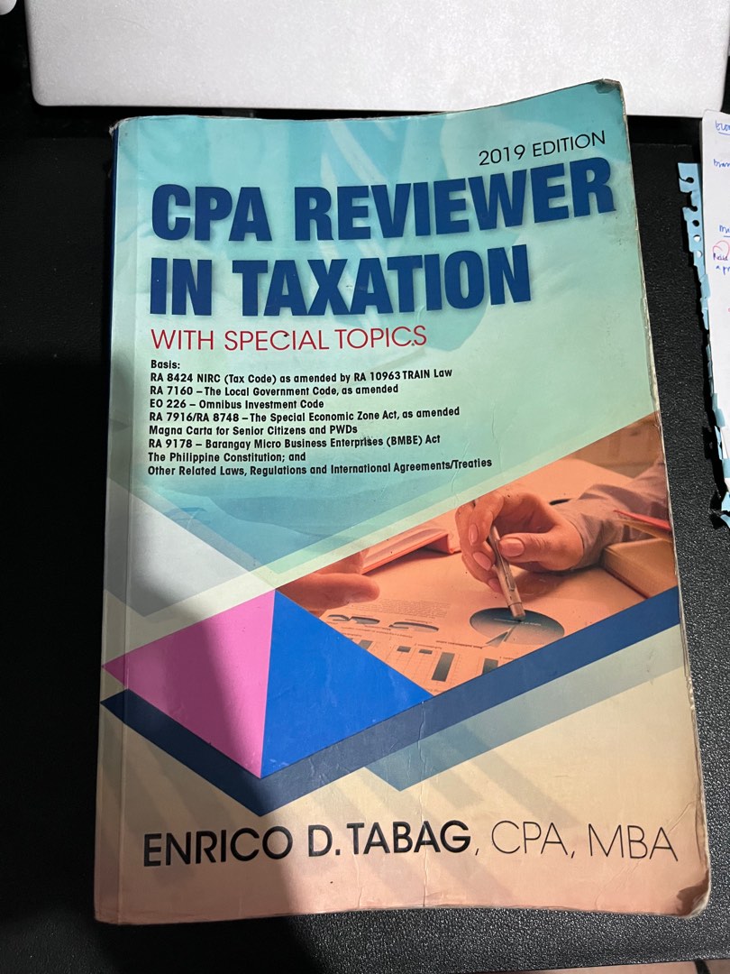 CPA Reviewer in Taxation, Hobbies & Toys, Books & Magazines, Textbooks ...