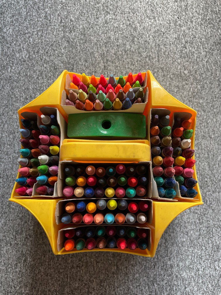 Crayola with Sharpener, Hobbies & Toys, Stationary & Craft, Craft ...