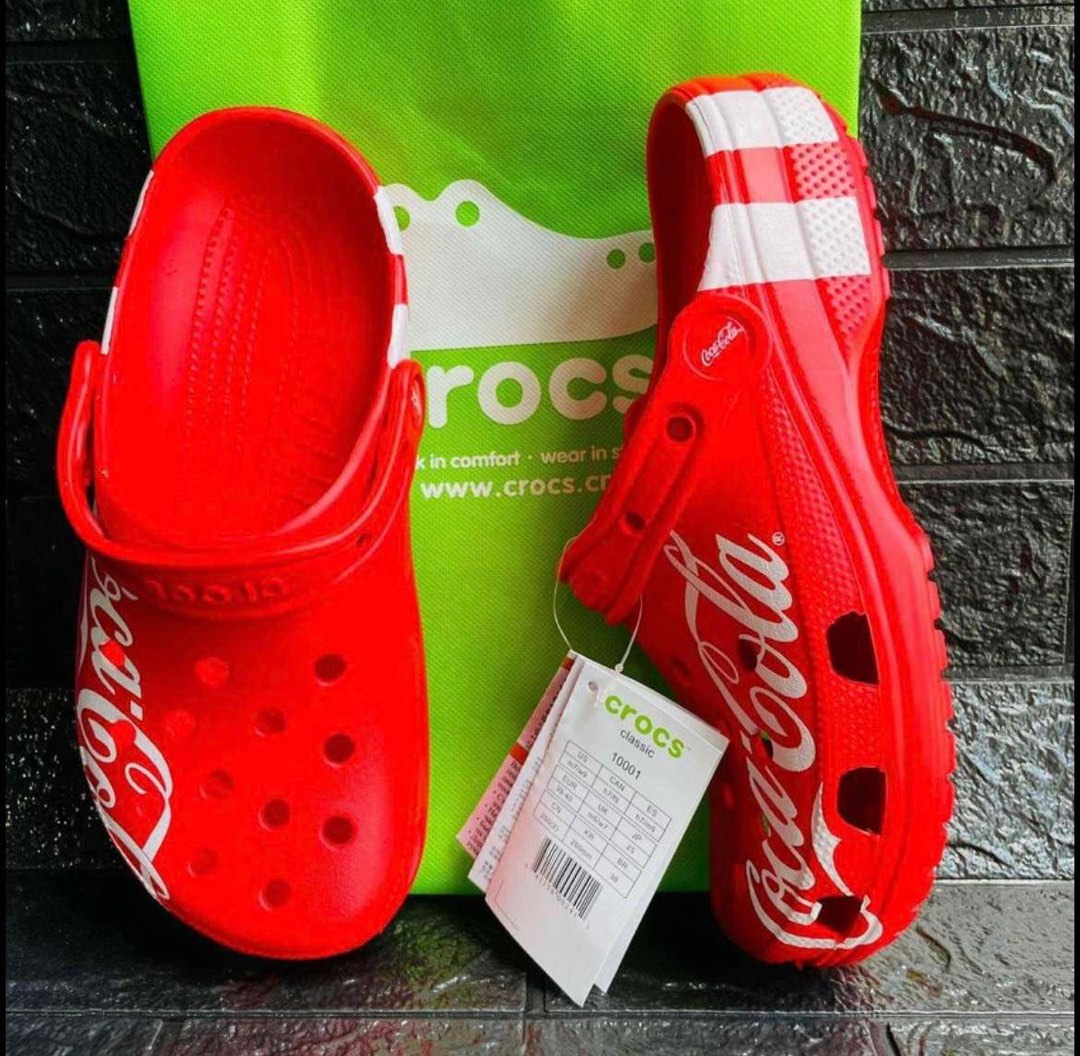 Croc coca cola, Babies & Kids, Babies & Kids Fashion on Carousell