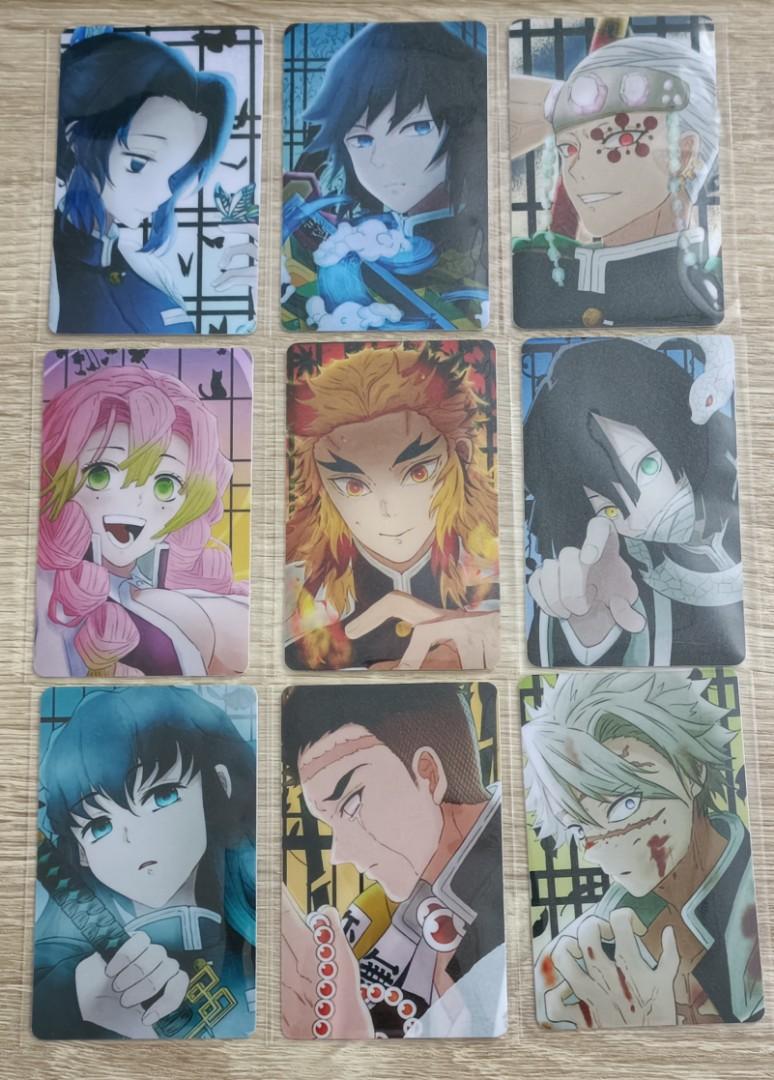 Demon Slayer Hashira Stickers Cards / EZlink Sticker Label, Hobbies ...