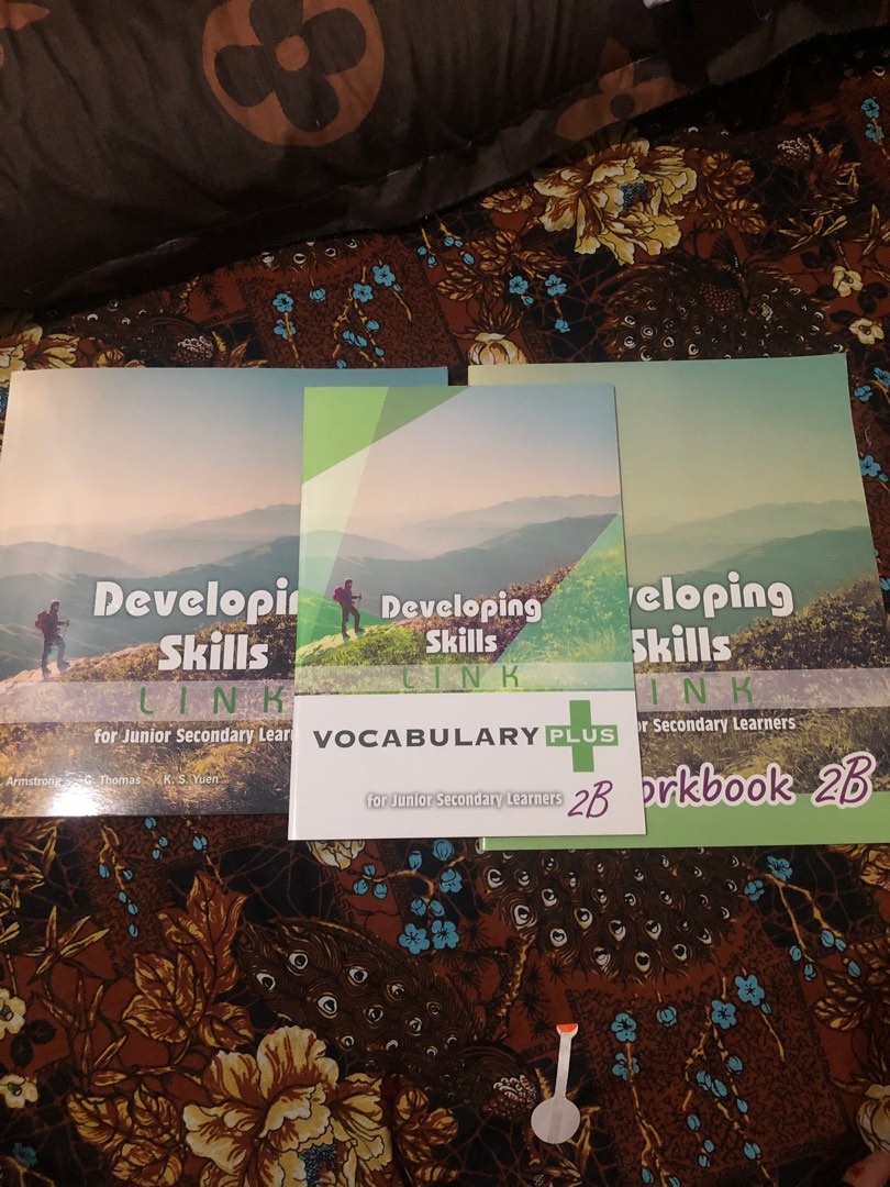 Developing skills LINK textbook 2B &Work book2B &Vocabulary Plus 2B, 興趣 ...