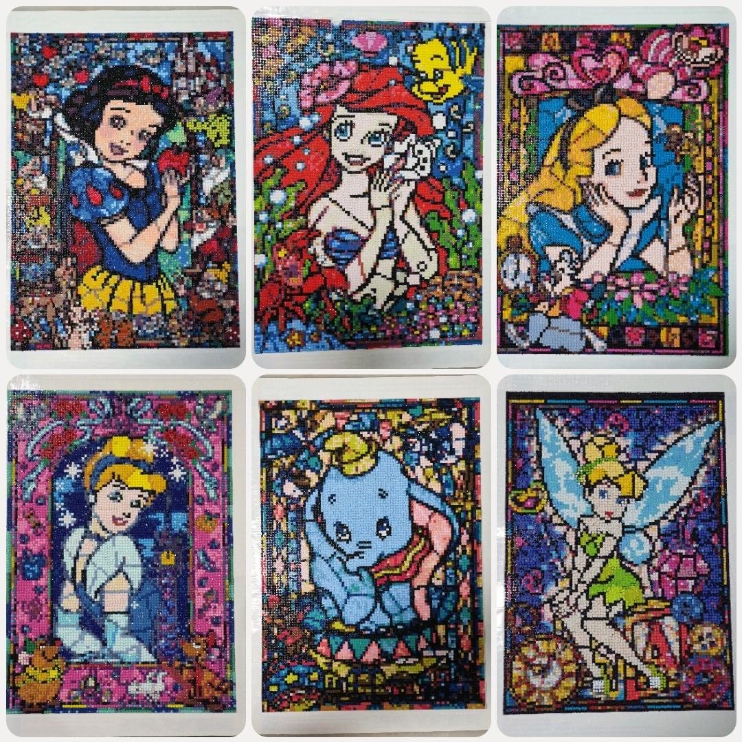Diamond Art-ThinkerBall, Alice in the Wonderland, Princess Ariel ...