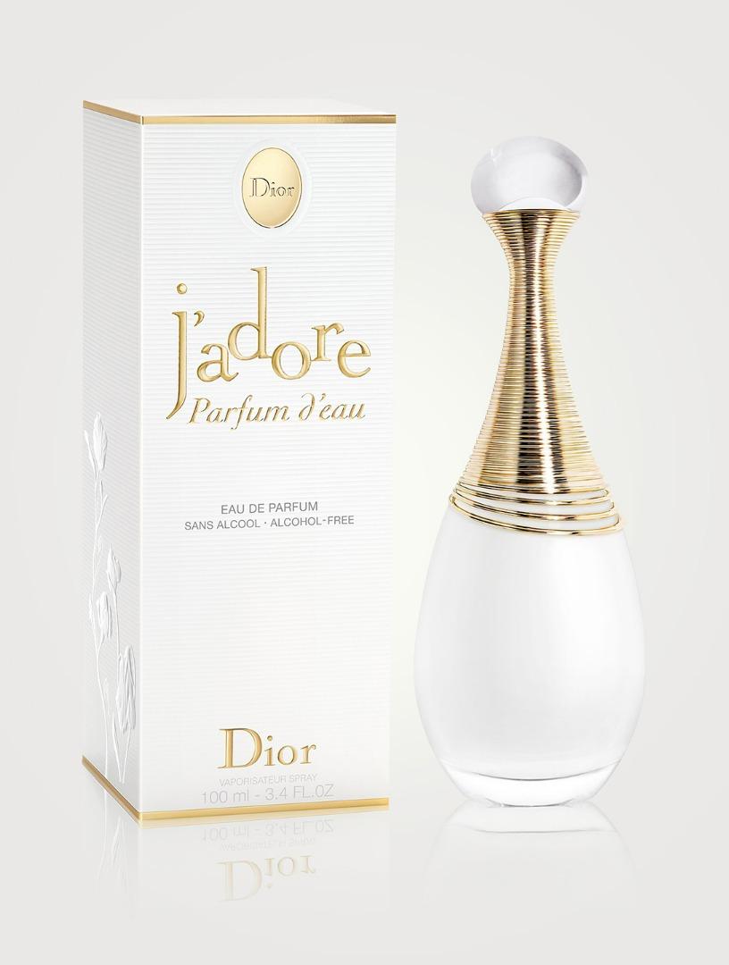Dior J'adore Parfum d'eau: Alcohol-Free Edp for Women 100ml, Beauty & Personal Care, Fragrance ...