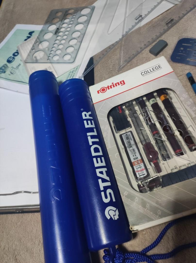 ENGINEERING DRAWING SET, Hobbies & Toys, Stationary & Craft, Stationery ...
