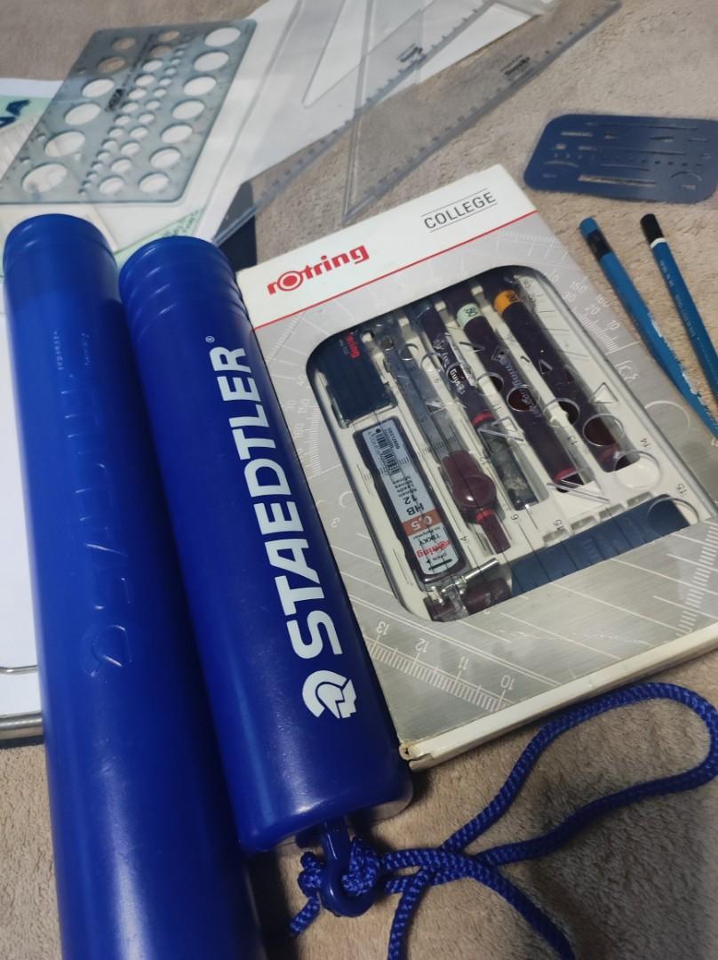 ENGINEERING DRAWING SET, Hobbies & Toys, Stationary & Craft, Stationery ...