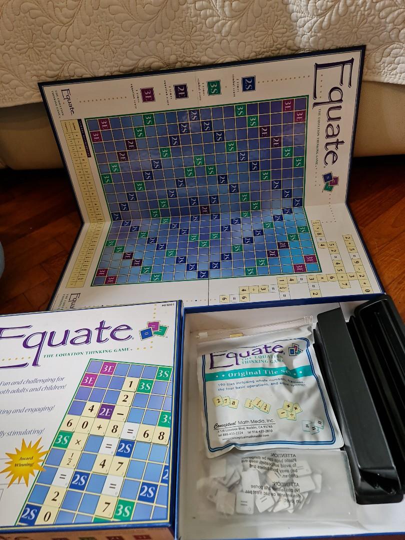Equate board game, Hobbies & Toys, Toys & Games on Carousell