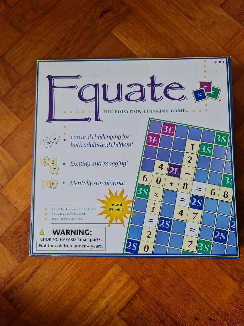 Equate board game, Hobbies & Toys, Toys & Games on Carousell