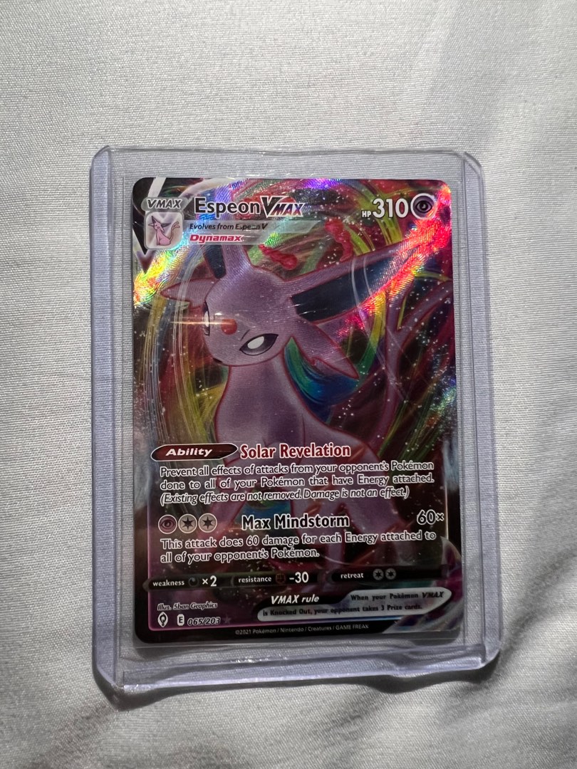 Espeon vmax evolving skies, Hobbies & Toys, Memorabilia & Collectibles ...
