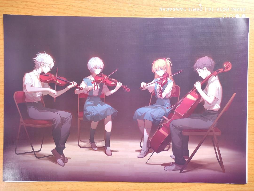 Evangelion A3 Sized Poster, Hobbies & Toys, Stationary & Craft, Art ...