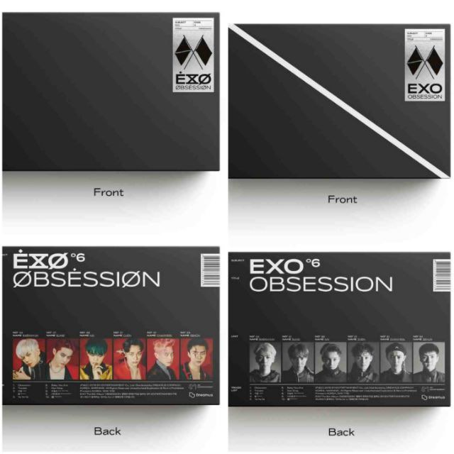 EXO’s OBSESSION album, Hobbies & Toys, Memorabilia & Collectibles, K ...
