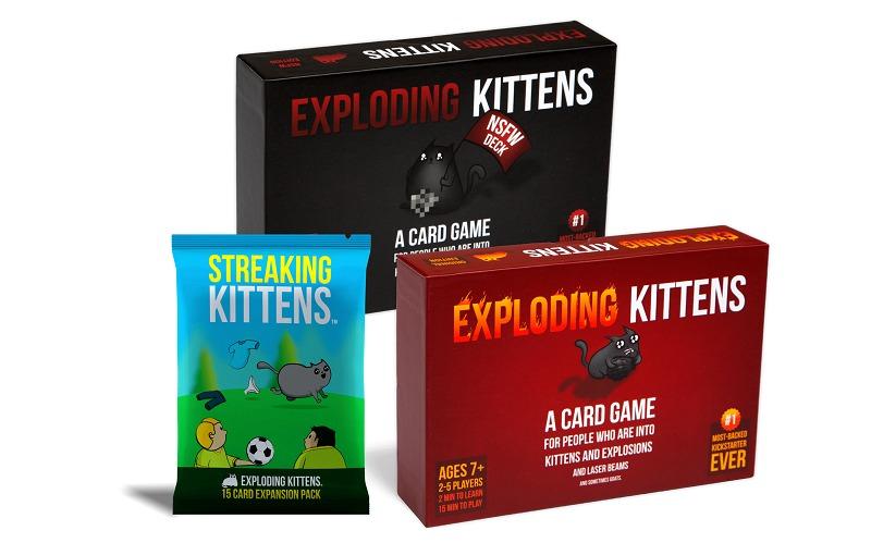 Exploding Kittens Card Game Imploding Kittens Expansions, Hobbies ...