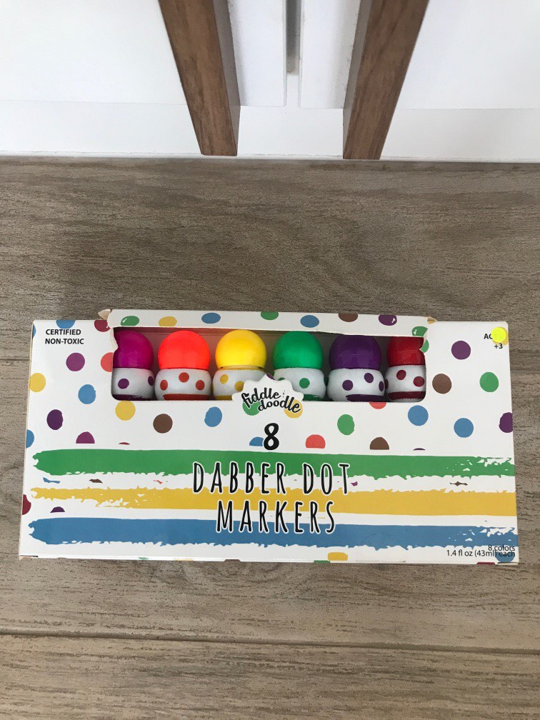 Fiddle doodle dot markers, Hobbies & Toys, Stationery & Craft, Other Stationery & Craft on Carousell
