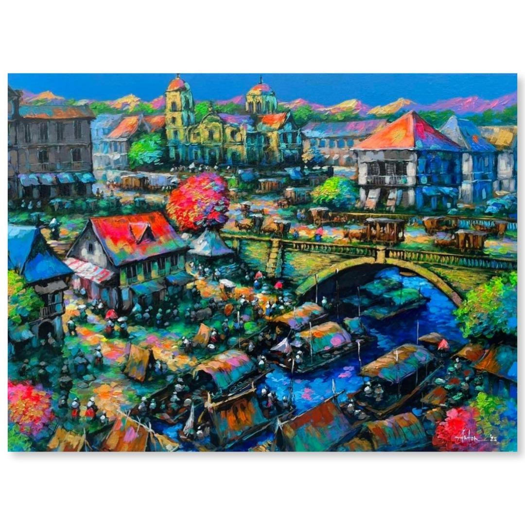 Fish Pond - Anton Mahilum, Hobbies & Toys, Stationary & Craft, Art ...