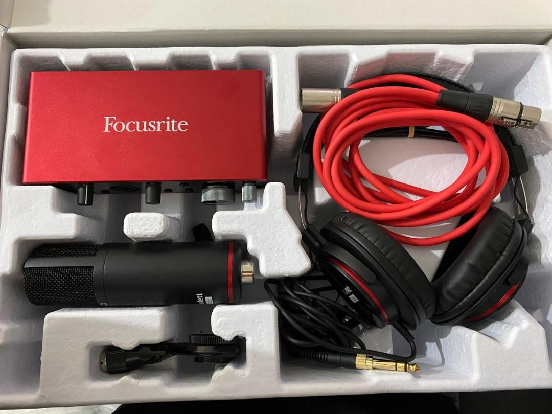 Focusrite Scarlett 2i2 Studio 3rd Gen, Audio, Portable Audio ...