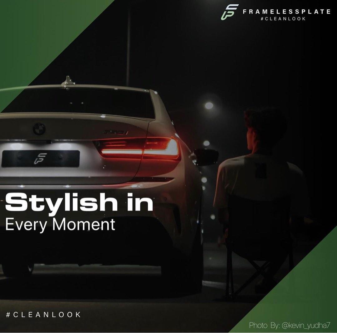 Frameless License Car Plate Holder , Car Accessories, Car Plates on ...