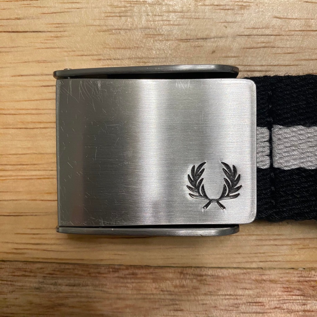 Fred Perry Tipped Webbing Belt (Black/White), Men's Fashion, Watches ...
