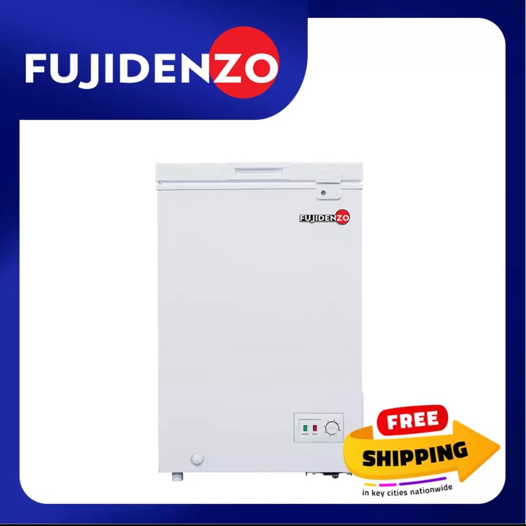 Fujidenzo Dual Function Chest Freezer Chiller Refrigerator Inverter (3.5 cu. ft.), TV & Home ...