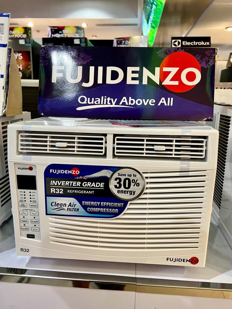 Fujidenzo Inverter Grade Window Type Aircon, TV & Home Appliances, Air ...