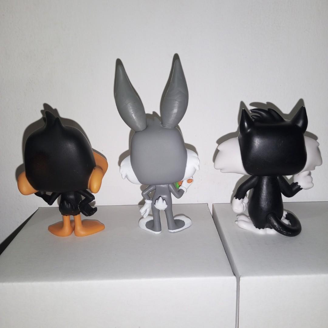 Funko Pop Animation: Looney Tunes - Daffy Duck, Bugs Bunny, Sylvester ...