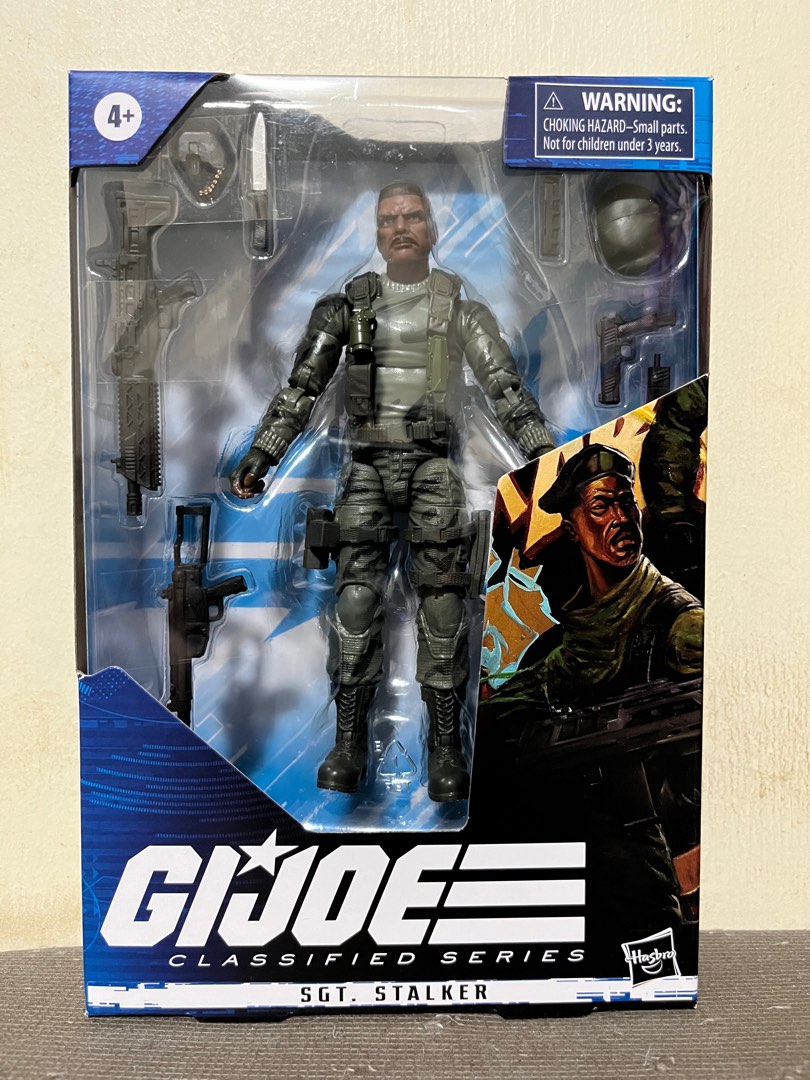GI Joe classified Sgt Stalker, Hobbies & Toys, Toys & Games on Carousell