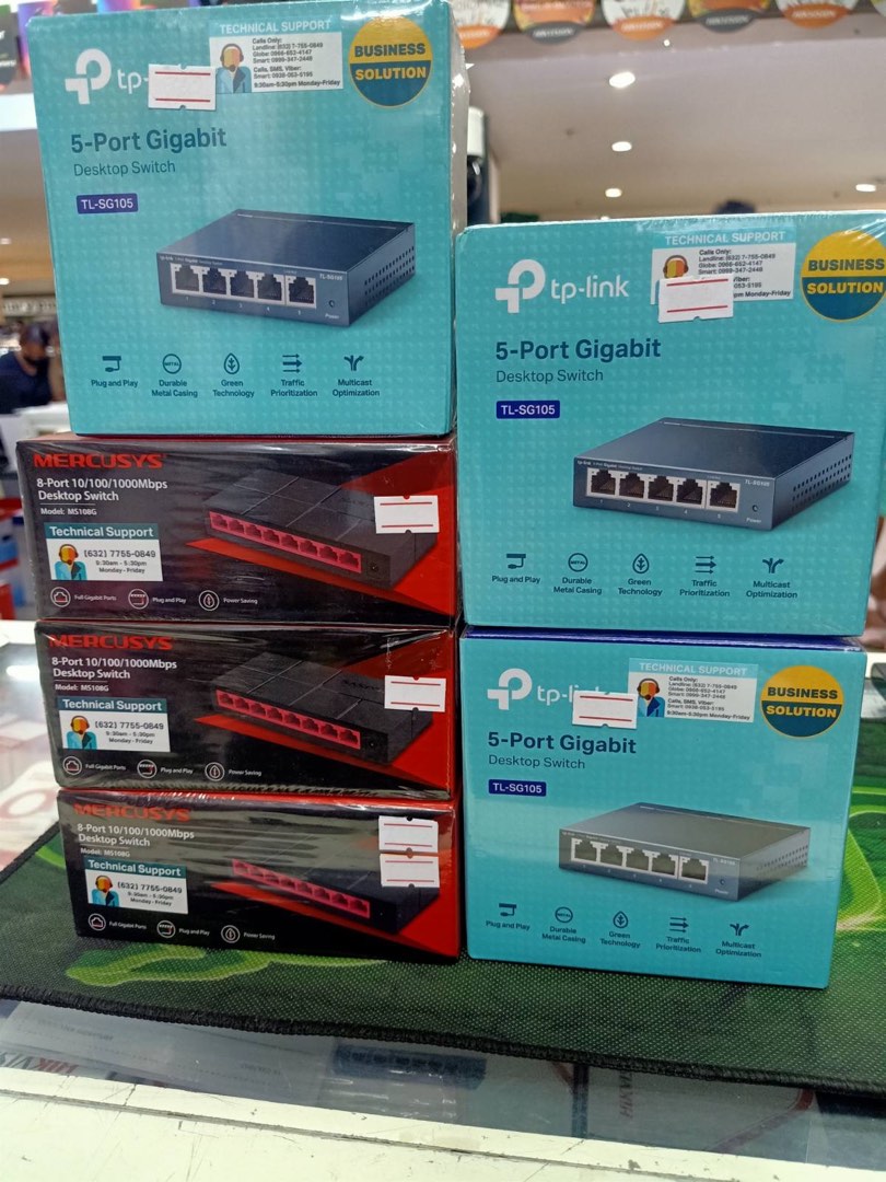 GIGABIT DESKTOP SWITCH, Computers & Tech, Parts & Accessories ...