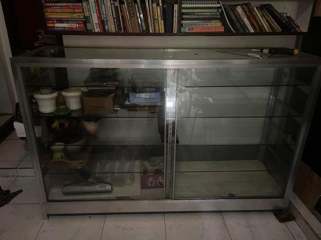 Glass Stante, Furniture & Home Living, Furniture, Shelves, Cabinets ...