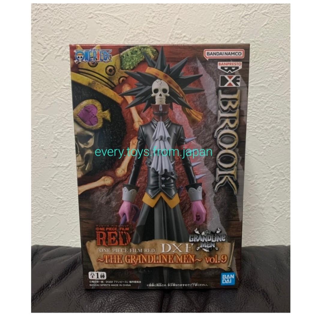 Gold toei one piece Brook figure figurine film red DXF the grandline ...