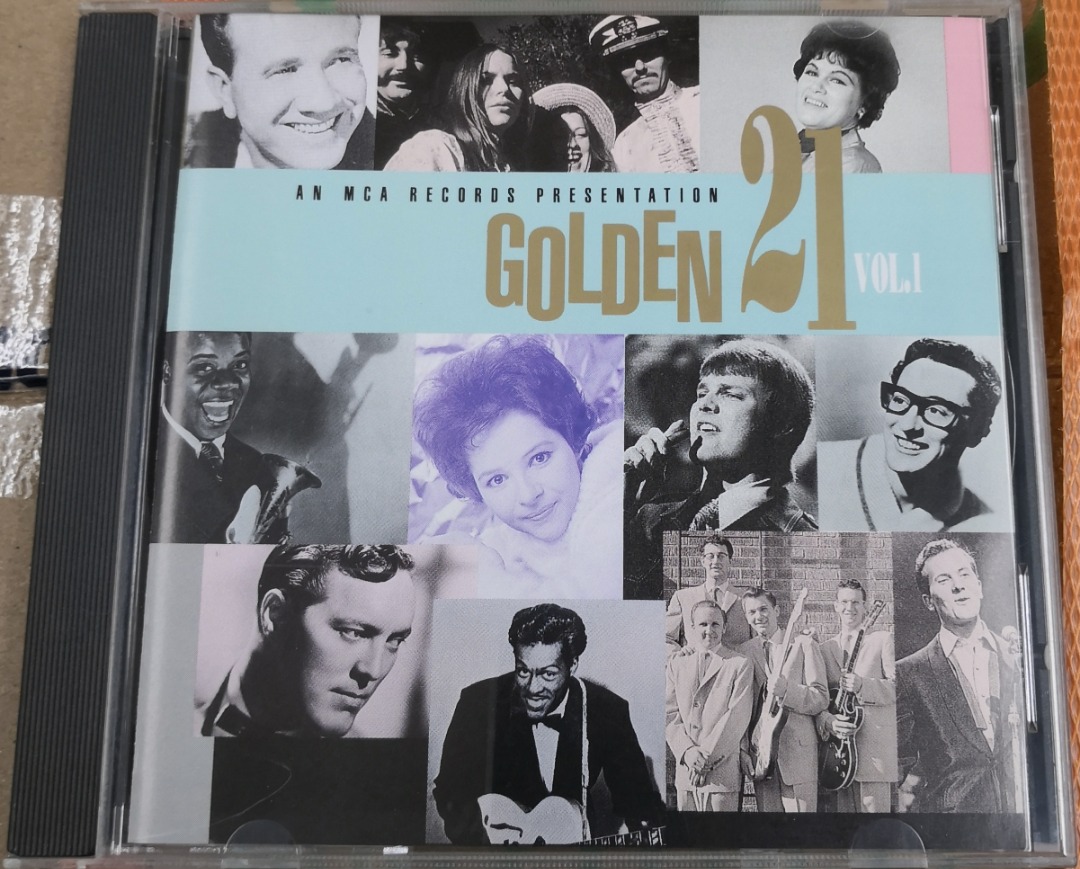 Golden 21 VOL. 1 & 2, 興趣及遊戲, 音樂、樂器 & 配件, 音樂與媒體 - CD 及 DVD - Carousell