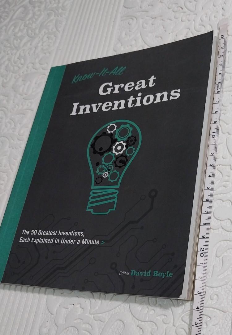 GREAT INVENTIONS: The 50 Greatest Inventions, Each Explained Under a ...