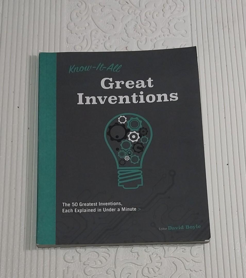 GREAT INVENTIONS: The 50 Greatest Inventions, Each Explained Under a ...