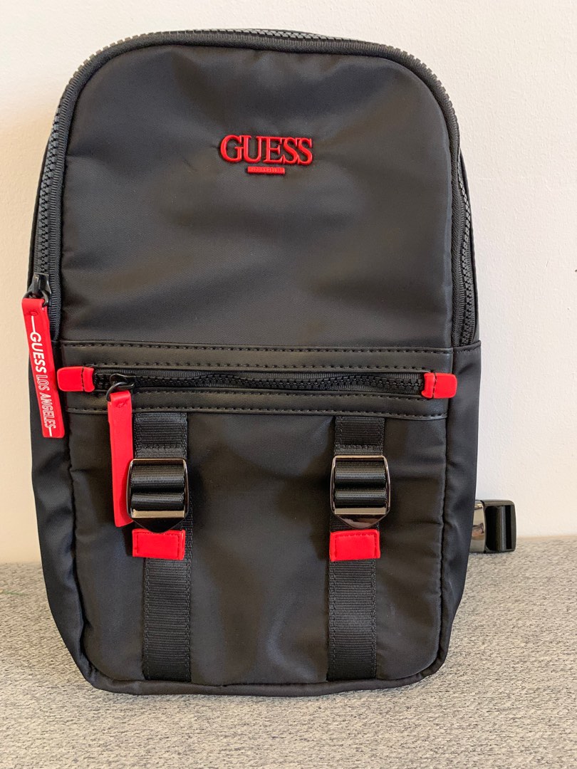Guess, Men's Fashion, Bags, Sling Bags on Carousell