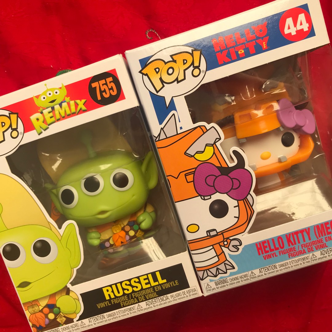 Hello Kitty and Remix Funko Pop, Hobbies & Toys, Toys & Games on Carousell