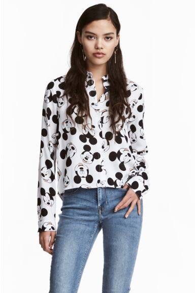 H&M disney mickey mouse, Women's Fashion, Tops, Longsleeves on Carousell