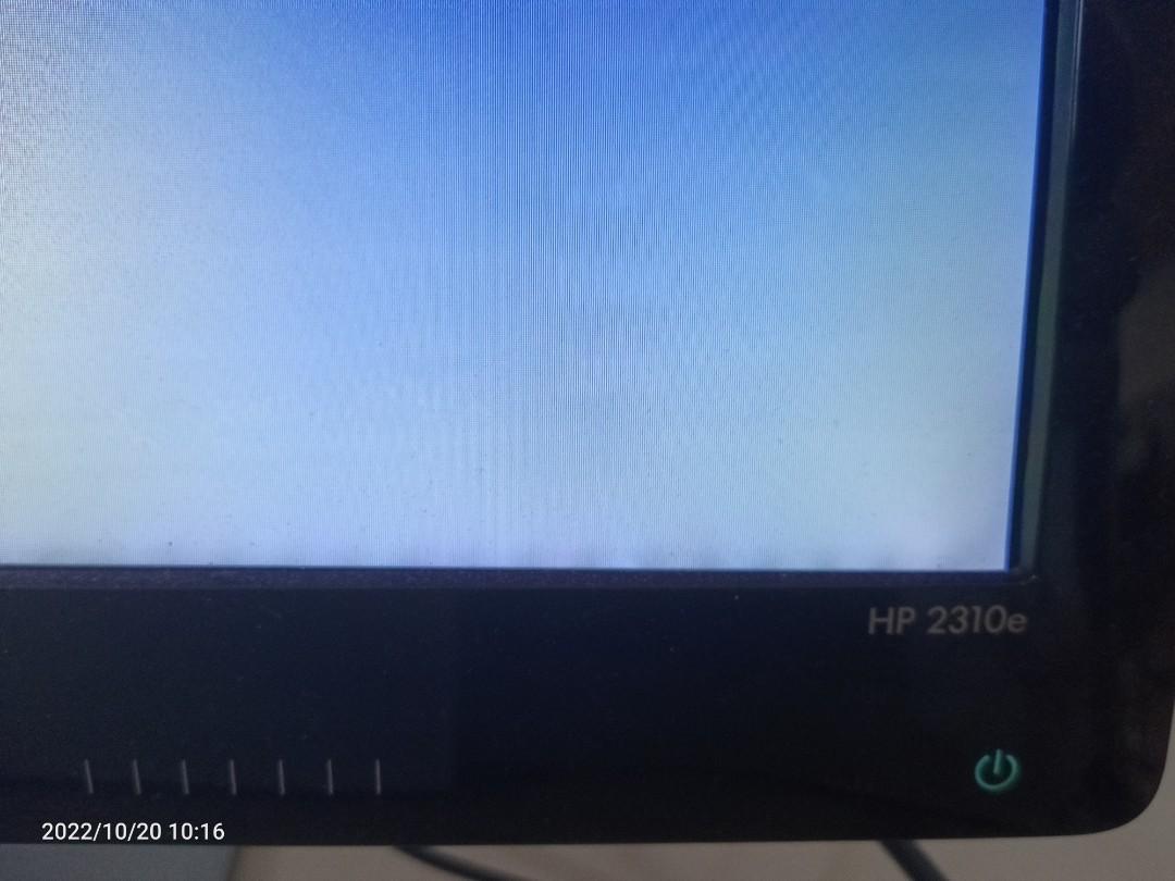 HP monitor 2310e, Computers & Tech, Desktops on Carousell