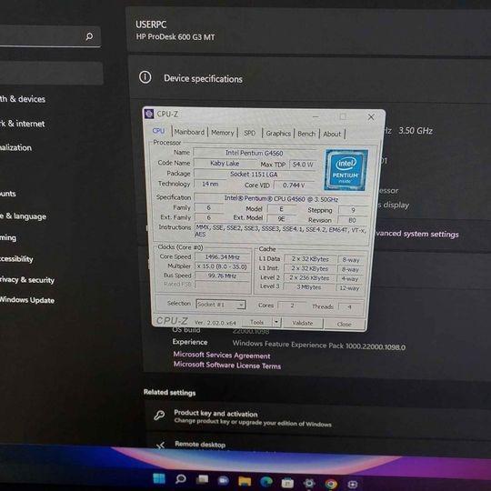 HP Prodesk Intel 7th Gen 3.5GHz Desktop 8gb 1Tb Hdd, Computers & Tech ...
